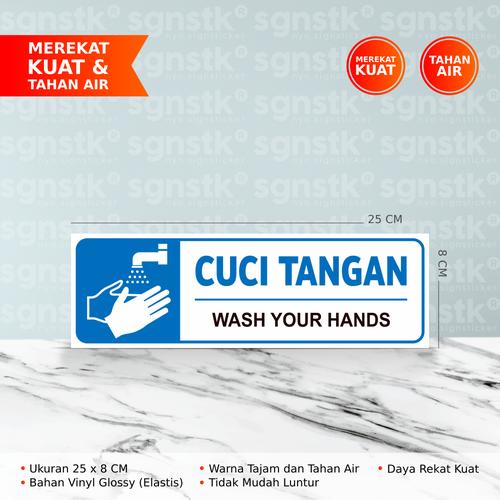 Jual STIKER CUCI TANGAN / WASH YOUR HAND - Kota Cimahi - NYO ...