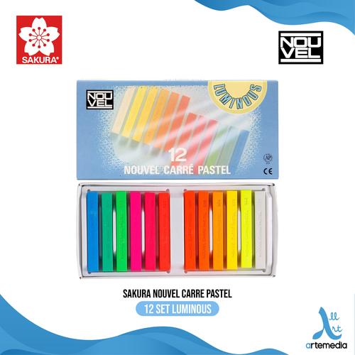 Jual Soft Pastel Sakura Set 12 Luminous Tone Color Nouvel Carre Pastel ...