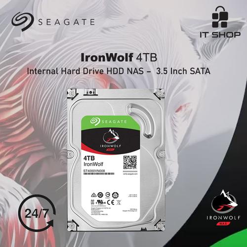 Promo HARDISK SEAGATE IRONWOLF NAS 4TB Cicil 0% 3x - Kota Malang - IT ...
