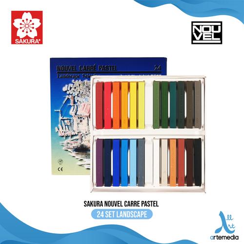 Jual Soft Pastel Sakura Set 24 Landscape Color Nouvel Carre Pastel ...