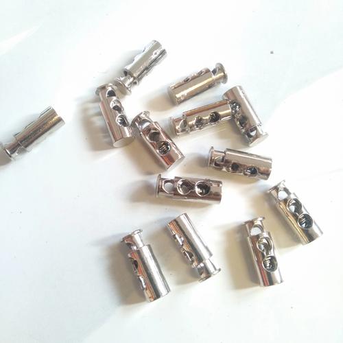 Jual stopper tali model botol warna black nikel bukan besi - silver ...