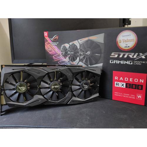 Jual ASUS STRIX RX580 RX 580 8GB ROG OC - Jakarta Barat - Shenzhen Ling ...