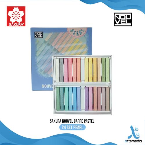 Jual Soft Pastel Sakura Set 24 Pearl Color Nouvel Carre Pastel - Kota ...