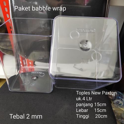 Jual Toples cupang akrilik paket babble wrap merk New Paxton uk 4 liter - Kota Tangerang ...