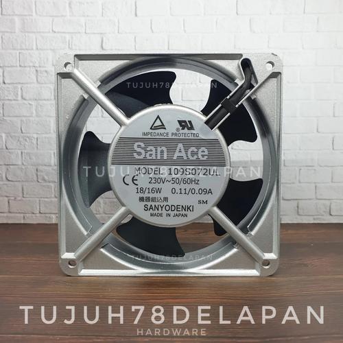 Jual Fan San Ace Sanyodenki 109S072UL 12cm 230v 18w - Jakarta Barat ...