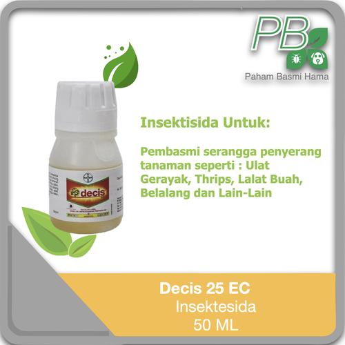 Promo Decis 25 EC - Insektisida Tanaman - Obat Tanaman - Bayer - 50 ML ...