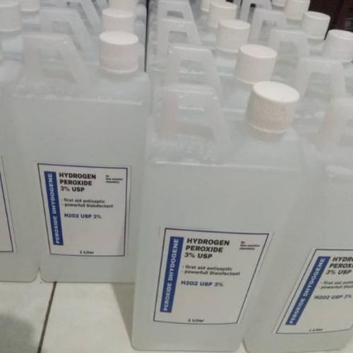 Jual Ready stock H2O2 / Hydrogen peroxide/ Hidrogen peroksida 3% 1Liter ...