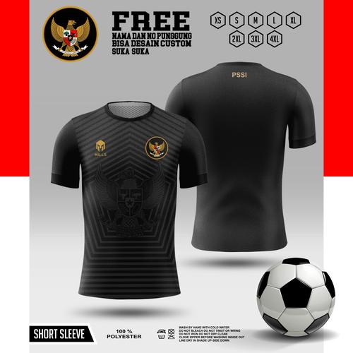 Jual MILLS Timnas Indonesia Jersey Third Player Issue ss replika hitam ...