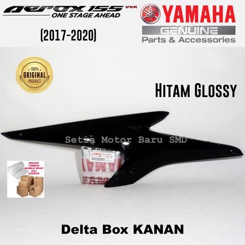 Jual Lantai Samping Delta Box Cover Side Aerox 155 Hitam Kanan Asli ...