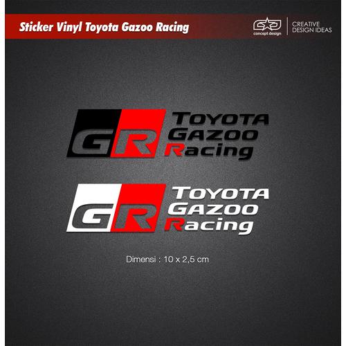 Jual Stiker / Sticker Toyota Gazoo Racing - Kab. Bogor - concept_design ...