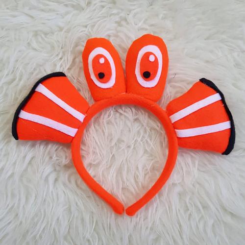 Jual Bando Nemo Kostum Nemo Orange Bando Dory Biru Kostum Ikan Bando ...