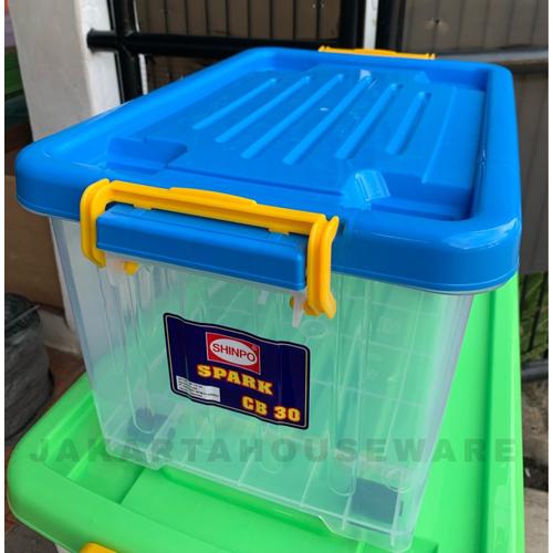Jual Shinpo SPARK 30 Liter Container Box SIP 110 Bening Kotak ...
