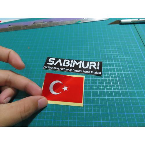 Jual Cutting Sticker Stiker Bendera Turki - Kab. Bekasi - sabimuri.inc ...