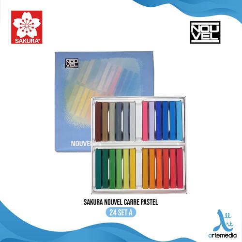 Promo Soft Pastel Sakura Set 24 Color Nouvel Carre Pastel - SET A ...