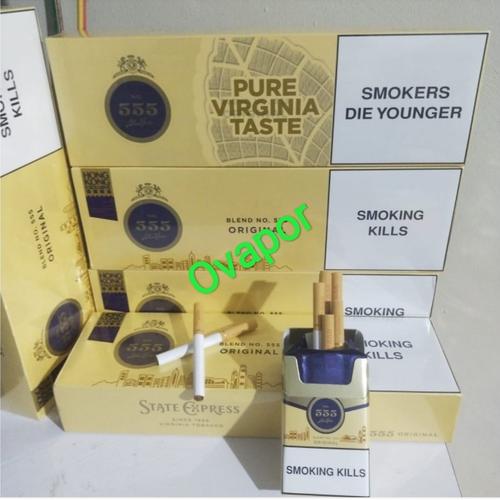 Jual Rokok blend 555 Gold StateExpress Original Virginia London - Kota ...