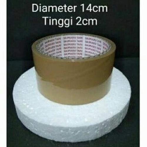 Jual Bulat Diamter 14cm (Kotak 14x14cm) Tinggi 1-5cm Dummy Cake ...