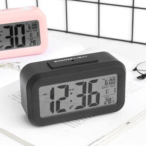 Jual Jam Meja Digital LED Weker Beker Pintar Digital Smart Alarm Clock ...