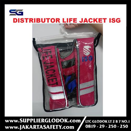 Jual LIFE JACKET OTOMATIS ISG PELAMPUNG MERAH - Hitam - Jakarta Barat ...