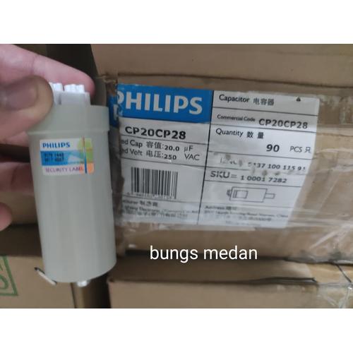 Jual PHILIPS Capasitor KAPASITOR 20 UF CP20 20UF CP 20CP28 CP20CP28 ...