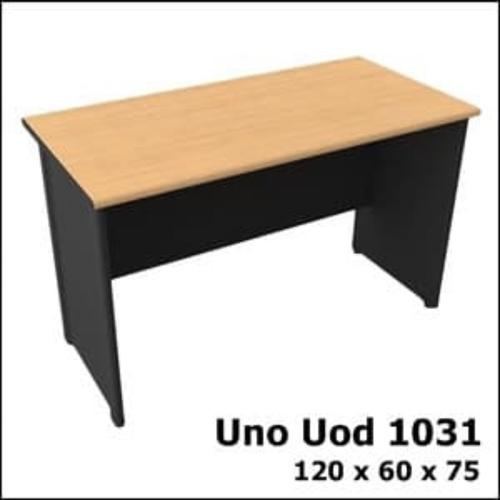 Jual Meja kantor uno 1031 tanpa laci beech black - Jakarta Timur ...