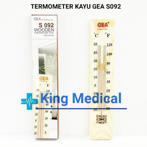 Jual Termometer Ruangan Kayu/Thermometer GEA S 092 - Jakarta Barat ...