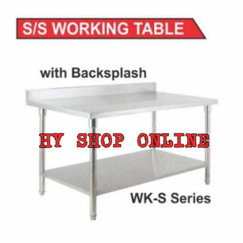 Jual GETRA WK 100BS - WORKING TABLE - MEJA DAPUR 100CM STAINLESS ...