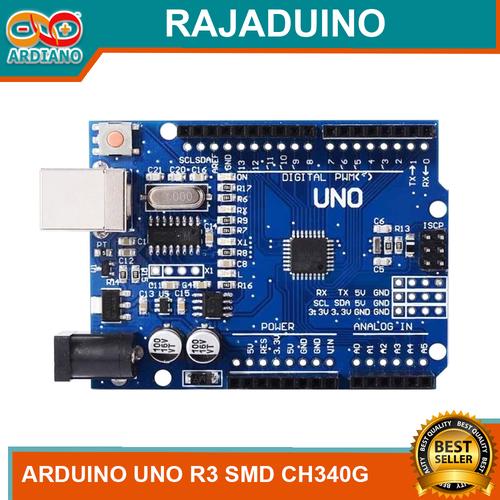 Jual Uno R3 Atmega328 CH340G High Quality Ardiano Board - Tanpa Kabel ...