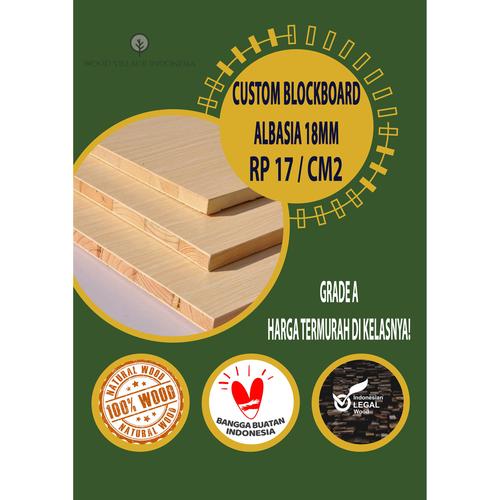 Jual CUSTOM BLOCKBOARD / BLOCK BOARD / TRIPLEK / MULTIPLEK / PLYWOOD ...