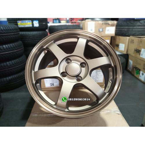 Jual Velg Mobil Ring 15 TE37 HSR Tokyo R15 PCD 4X100 Bronze - Kab. Sleman - HSR Wheel Official ...