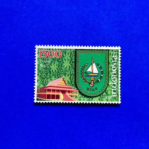 Jual Prangko Indonesia Lambang Provinsi RIAU(2). - Kota Tangerang ...