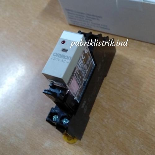 Jual Relay G2R 2 SN 220V AC 2SN + socket P2RFZ P2RF 08 E Omron original - Jakarta Barat ...