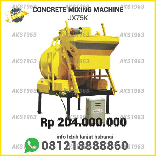 Jual Mesin Pengaduk Semen Molen Semen Concrete Mixing Machine - JX-75K ...