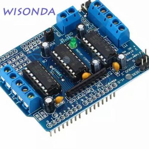 Jual L293 L293D Arduino Motor Driver Stepper Servo Shield - Kab ...