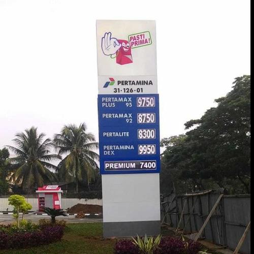 Jual Paket LED TOTEM SPBU / Runningtext spbu /Led Pom bensin - Kab ...