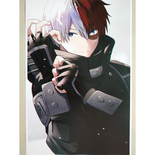 Jual Poster Anime Boku no Hero Academia 3 Todoroki Shouto My Hero ...