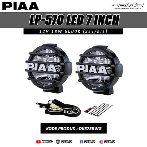 Promo PIAA LP-570 LP570 LED 7" Driving Lamp 12v 18w 6000K Set Kit ...