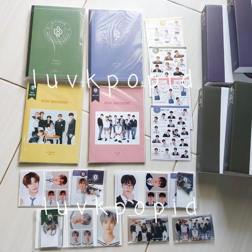 Jual OFFICIAL STICKER & LAYERED BACK To SCHOOL Kit 2021 NCT Dream NCT ...