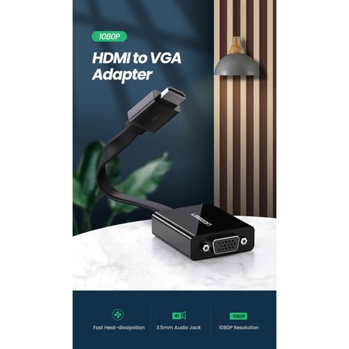 Jual UGREEN 40248 HDMI to VGA Converter With Audio - Jakarta Utara - Zanka Perdana | Tokopedia