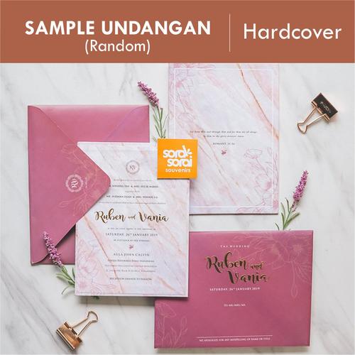 Jual SAMPLE Undangan Pernikahan Hardcover Random - Kab. Karanganyar ...