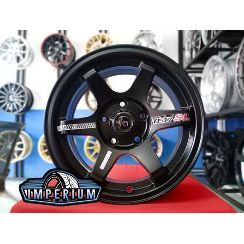Jual Velg Racing Mobil Type TE37 ring 15 Lubang 5 GRATIS ONGKOS KIRIM ...