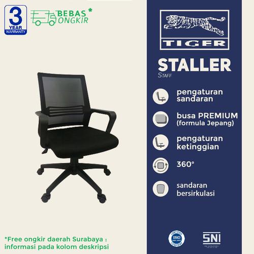 Jual Kursi Kantor Staff - Tiger Staller Staff - Hitam - Kota Surabaya ...