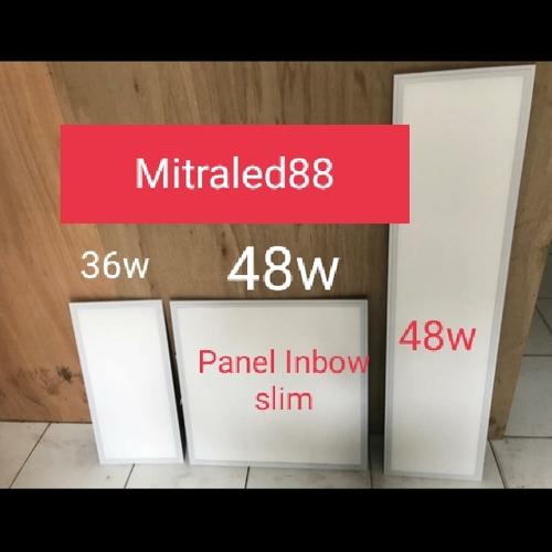 Jual Lampu PANEL LED Slim 30x60 36w/36watt Led Downlight Inbow 30 x 60 ...