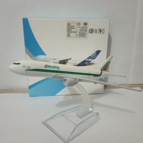 Jual Diecast pesawat Alitalia Aircraft Model miniatur pesawat terbang ...