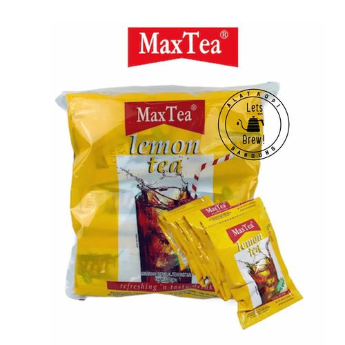 Jual MAX TEA LEMON TEA 25GR ISI 30 SACHET / MINUMAN BUBUK RASA LEMON ...