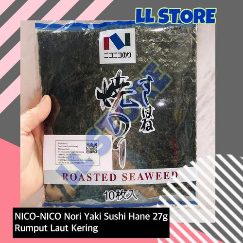 Jual NICO NICO NORI Yaki Sushi Hane 27g rumput laut kering jepang - Jakarta Barat - LL store ...