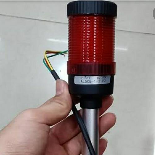 Jual Tower Lamp / Light Led 1 warna merah 220v 24vdc Flashing Steady ...
