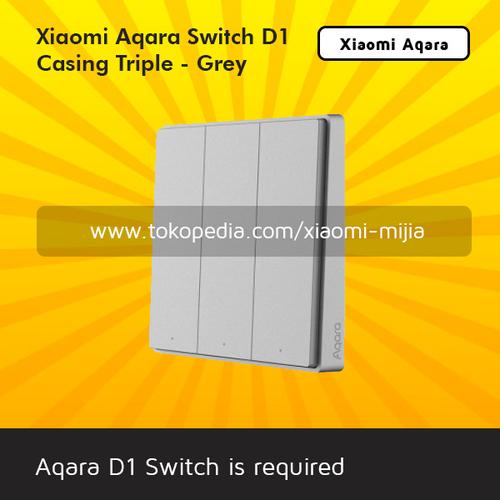 Jual Aqara Saklar D1 Switch Casing Triple - Light Grey - Kota Semarang ...