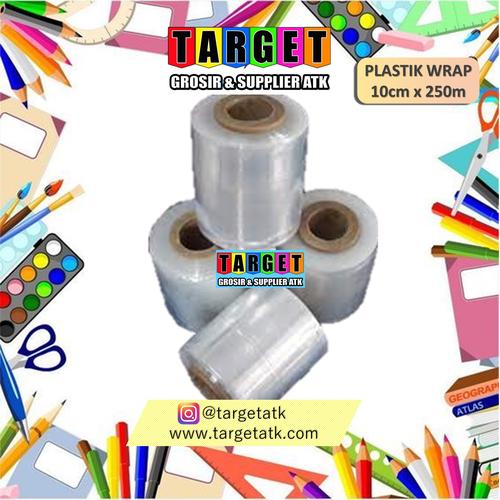 Jual PLASTIK WRAP / WRAPING / WRAPPING / 10CM x 250M - Putih - 10cm x ...