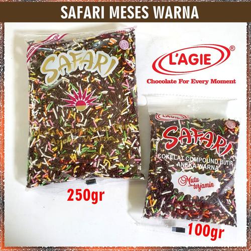 Jual Safari L'agie Meses Cokelat Compound Butir Aneka Warna Coklat ...