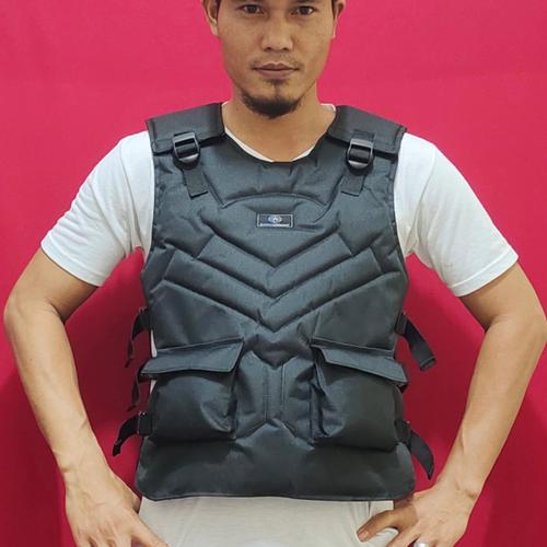 Jual Rompi Motor body Protector Anti Angin Jaket rompi - Hijau loreng ...